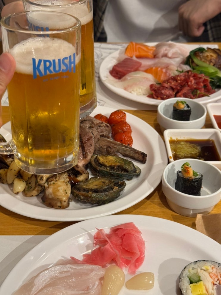 마키노차야 광교점 해산물뷔페 평일디너 방문후기 : 네이버 블로그