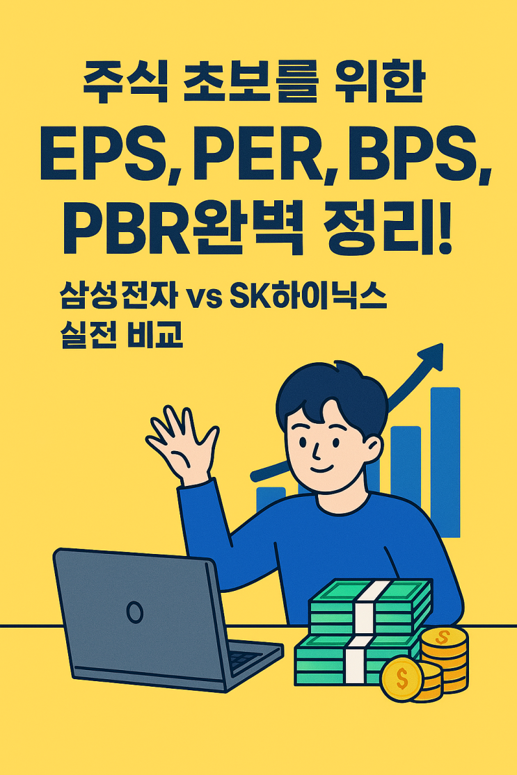 주식초보를 위한 EPS, PER, BPS, PBR 완벽정리 - 삼성전자 vs SK하이닉스 실전비교 : 네이버 블로그