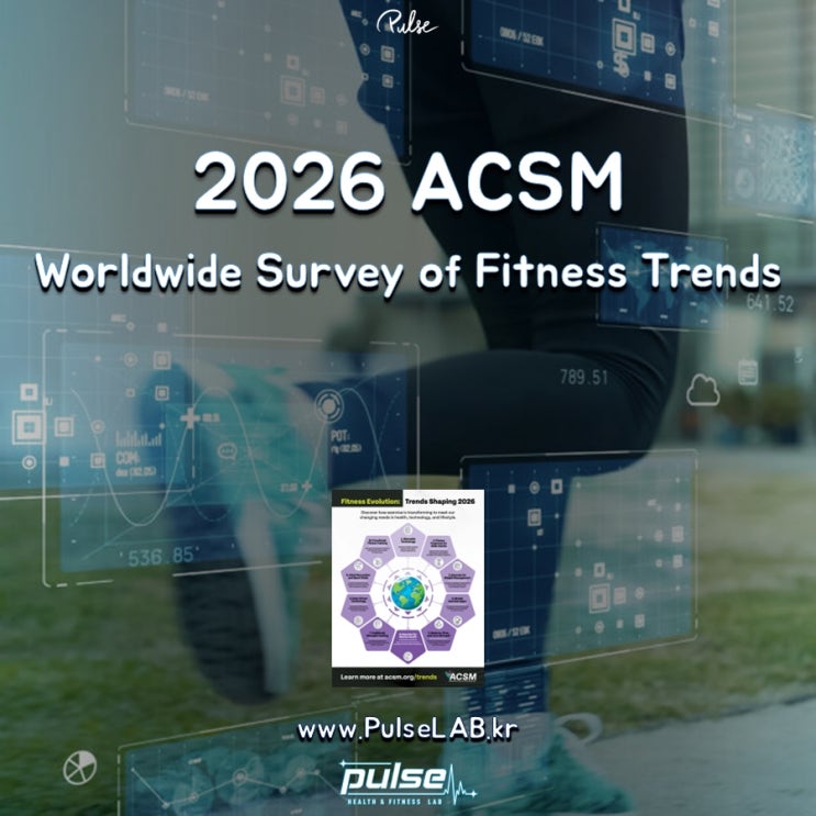 2026 ACSM Fitness Trends - 세계 피트니스 트렌드 분석_ 디지털·정신건강·고령층의 융합 시대 : 네이버 블로그