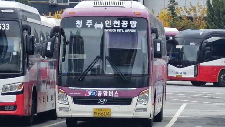 청주↔인천공항 시외버스 우등 - 대원고속 6604호 : 네이버 블로그