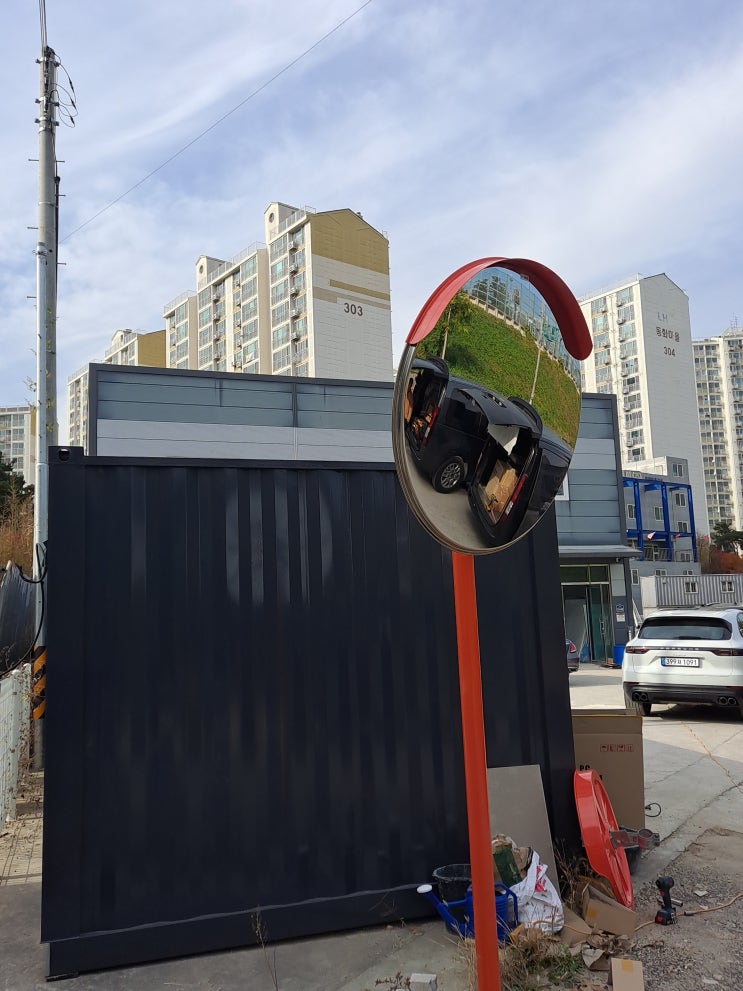 경기광주 주차장 도로반사경 설치 업체 비용 : 네이버 블로그
