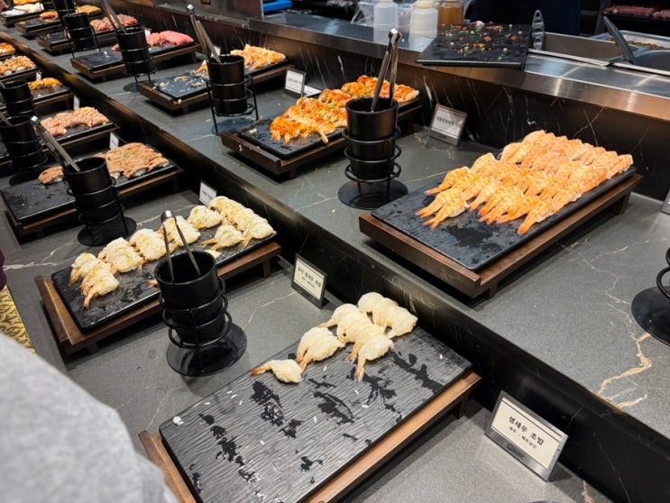 부천 고메스퀘어 소풍 런치 웨이팅 초밥 뷔페 맛 후기 : 네이버 블로그