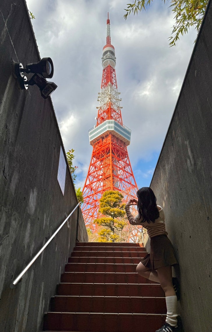 사진 진심녀의 도쿄 추천 사진 스팟 5곳 정리 | 도쿄타워 인생샷 | 구글 지도 좌표, 꿀팁 : 네이버 블로그