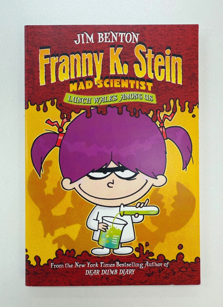 [원서 추천] Franny K. Stein Mad Scientist #1: Lunch Walks Among Us : 네이버 블로그