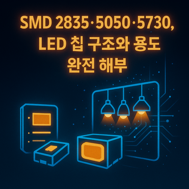 SMD 2835·5050·5730, LED 칩 구조와 용도 완전 해부 : 네이버 블로그