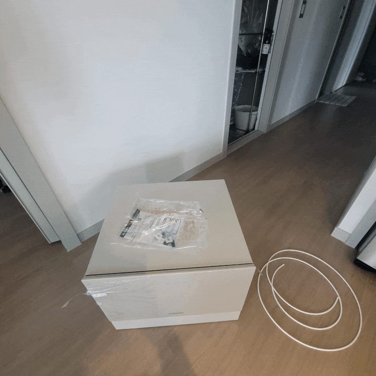 식기세척기 상판을 타공하여 급수·배수를 하부로 연결 : 네이버 블로그