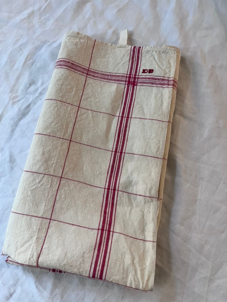 프랑스 빈티지 린넨 체크패턴 토르숑러너 (1114-2) : 네이버 블로그