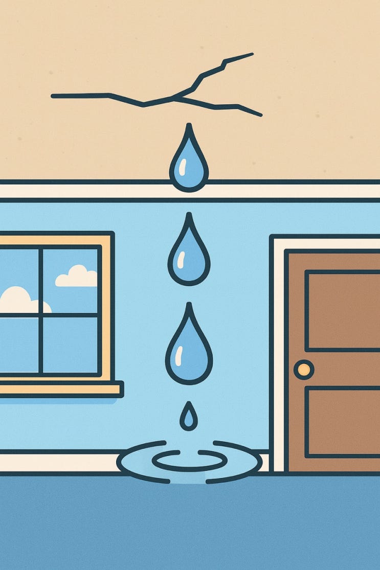 ‘천장에서 물이 떨어져요’ 천장 누수의 원인은 바로 윗집 : 네이버 블로그