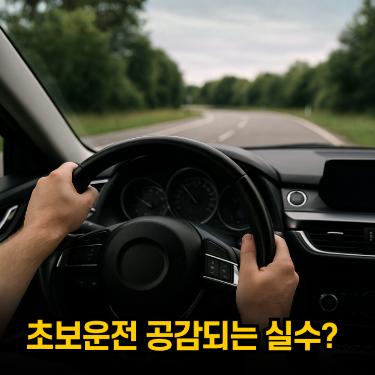 초보 운전자들이 제일 많이 하는 실수 7가지 : 네이버 블로그