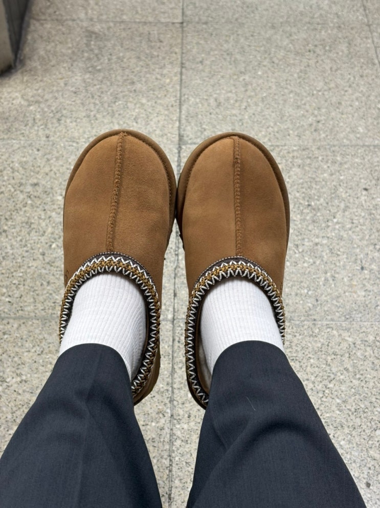 어그 타스만2 체스트넛 착화감, 사이즈 팁 : 네이버 블로그