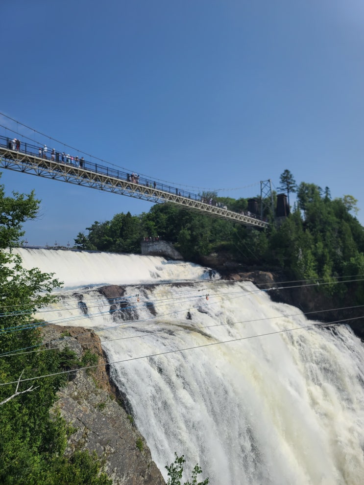[2025 🇨🇦-4] 몬트리올 근교 퀘벡 여행 당일치기 - 퀘벡시티 (Quebec City) 1 : 몽모렌시 폭포 ...