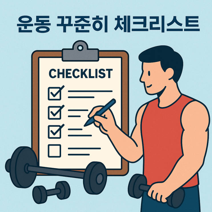 🧩 운동 꾸준함 체크리스트 채우는 법 + 체크리스트 PDF 공유 [상무지구 헬스장, 치평동 헬스장, 치평동 PT, 상무지구 PT] : 네이버 블로그