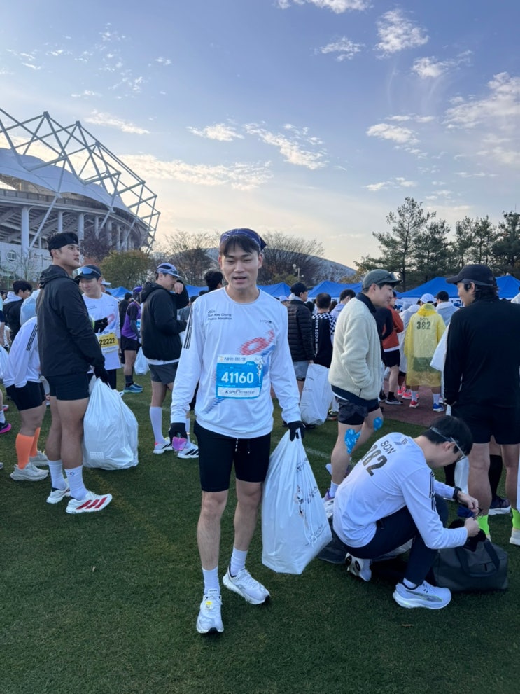 [러닝] 첫 풀 마라톤은 손기정 마라톤으로~! : 네이버 블로그