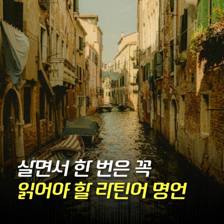 힘들 때 힘이 되는 글귀 라틴어 명언 10 | 불안과 번아웃일 때 위로가 되는 문장들 : 네이버 블로그