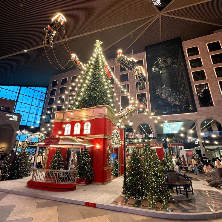 영종도 파라다이스시티 호텔 크리스마스 마켓 다녀온 후기 🎄🎁 : 네이버 블로그