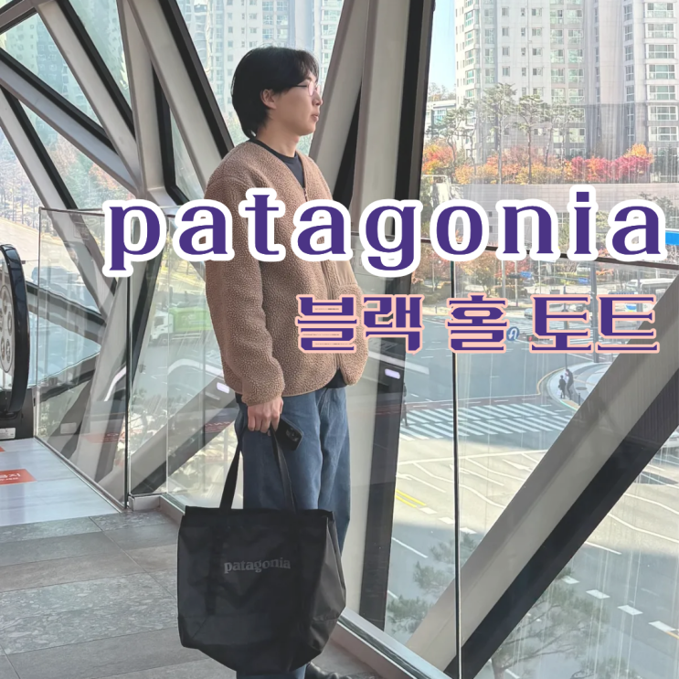 파타고니아 블랙홀 토트 25L 리뷰 수납력 좋은 가방 추천 : 네이버 블로그