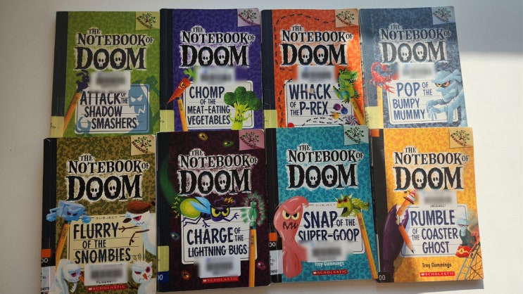 AR3점대 챕터북 the notebook of doom 재미있는 초등영어원서추천 : 네이버 블로그