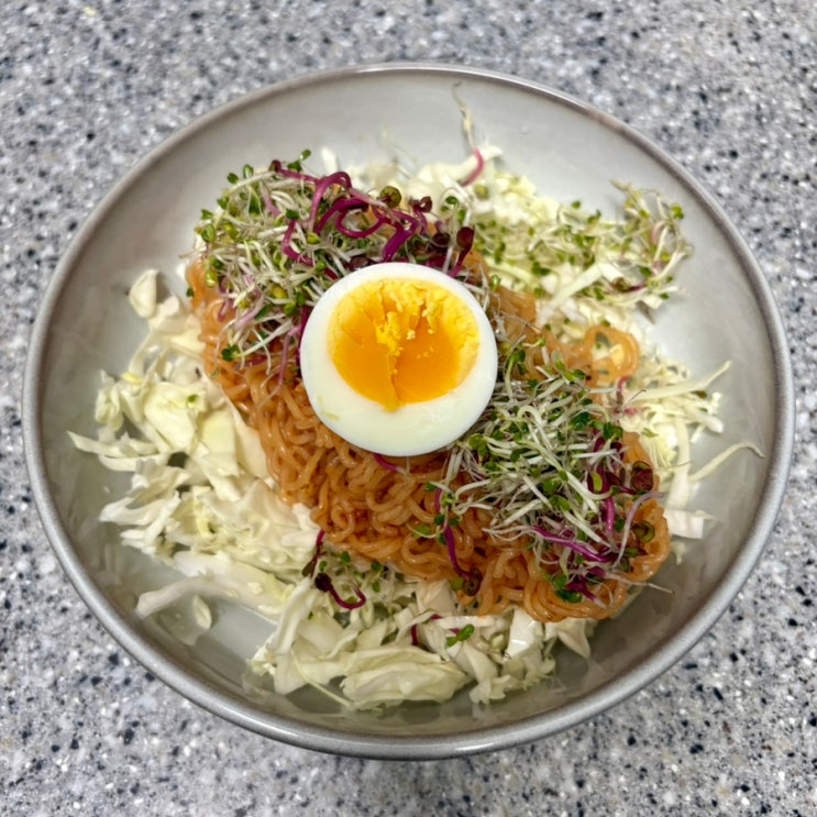 더미식 비빔면 칼로리 비교 후기 맛있게 먹는법 다이어트 레시피 : 네이버 블로그