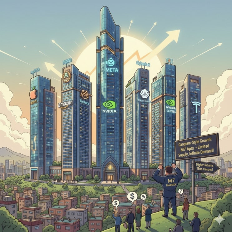 미국 주식을 강남 아파트 생각하듯 대해보세요 : 네이버 블로그