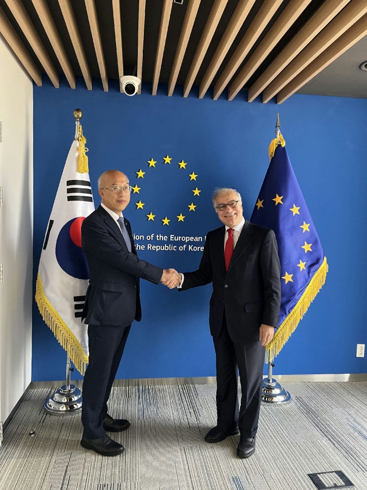 법제처장, 주한 유럽연합 대사 면담 : 네이버 블로그