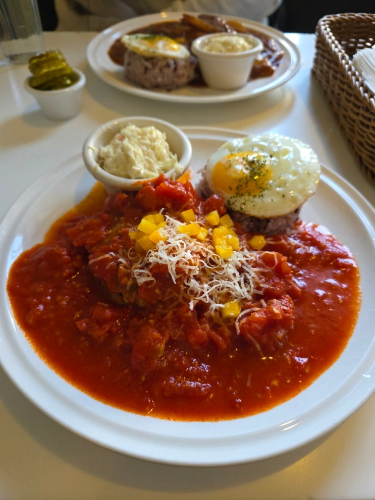 카페 이마, 함박스테이크 먹음 : 네이버 블로그