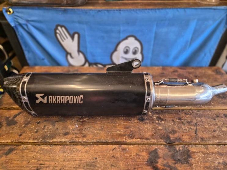 혼다포르자350 아크라포빅 머플러 : 네이버 블로그
