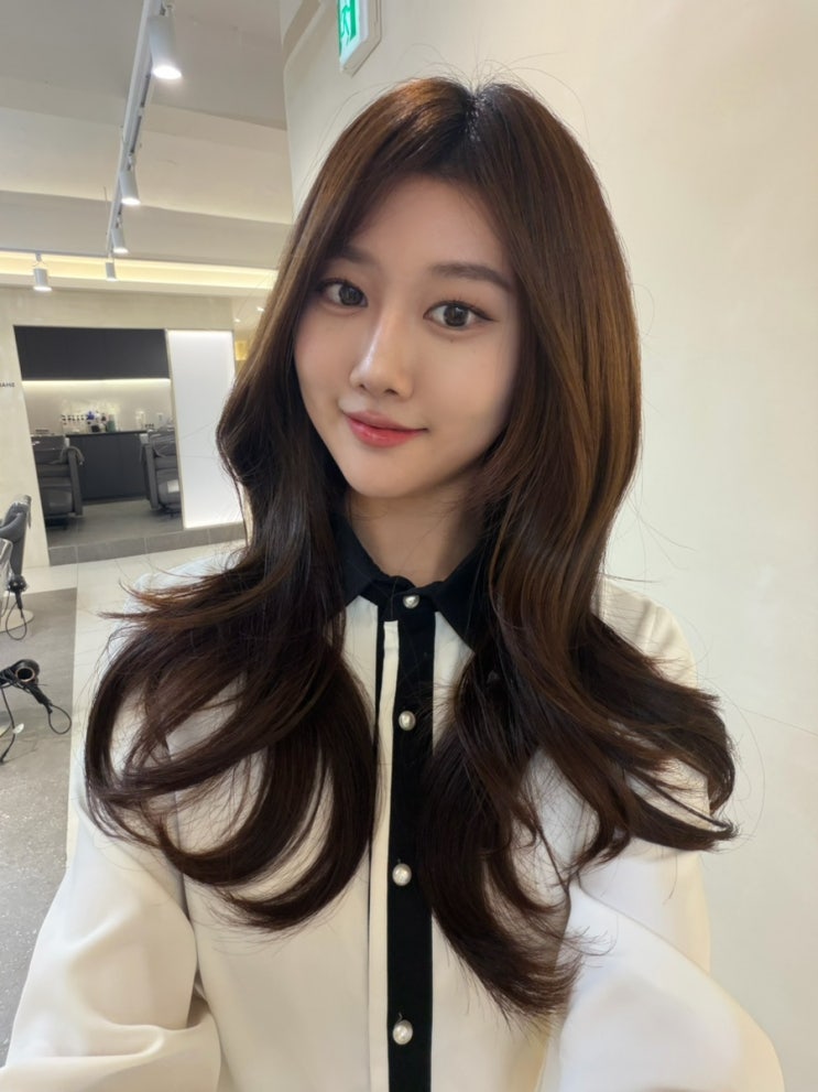 강남 신논현 미용실 추천 : 헤어바이로 긴머리 레이어드컷 후기! 대만족 : 네이버 블로그