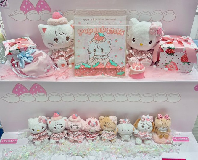 Mikko illustrations × sanrio characters 수주판매 : 네이버 블로그