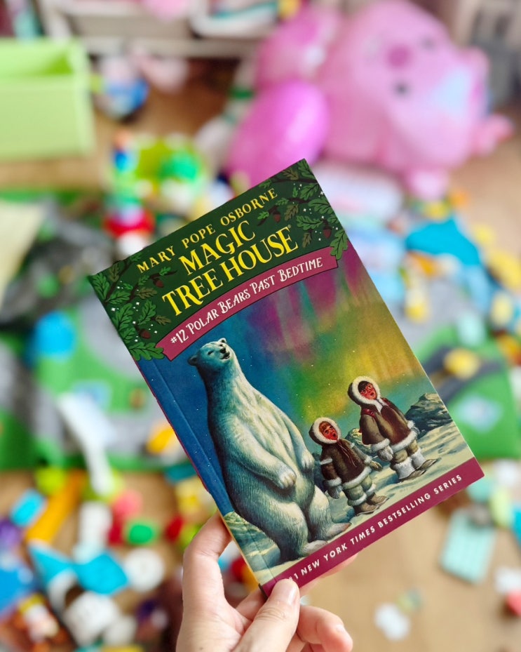🐻 ️ 북극의 지식을 모험으로 배우다 — Polar Bears Past Bedtime, Magic Tree House #12 ...