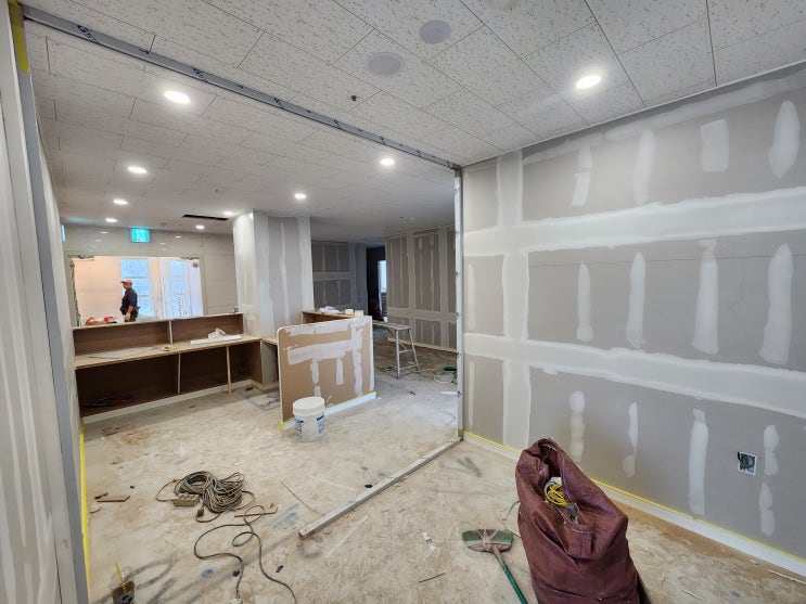 부산 페인트 시공 상가 남포동 병원 현장 : 네이버 블로그