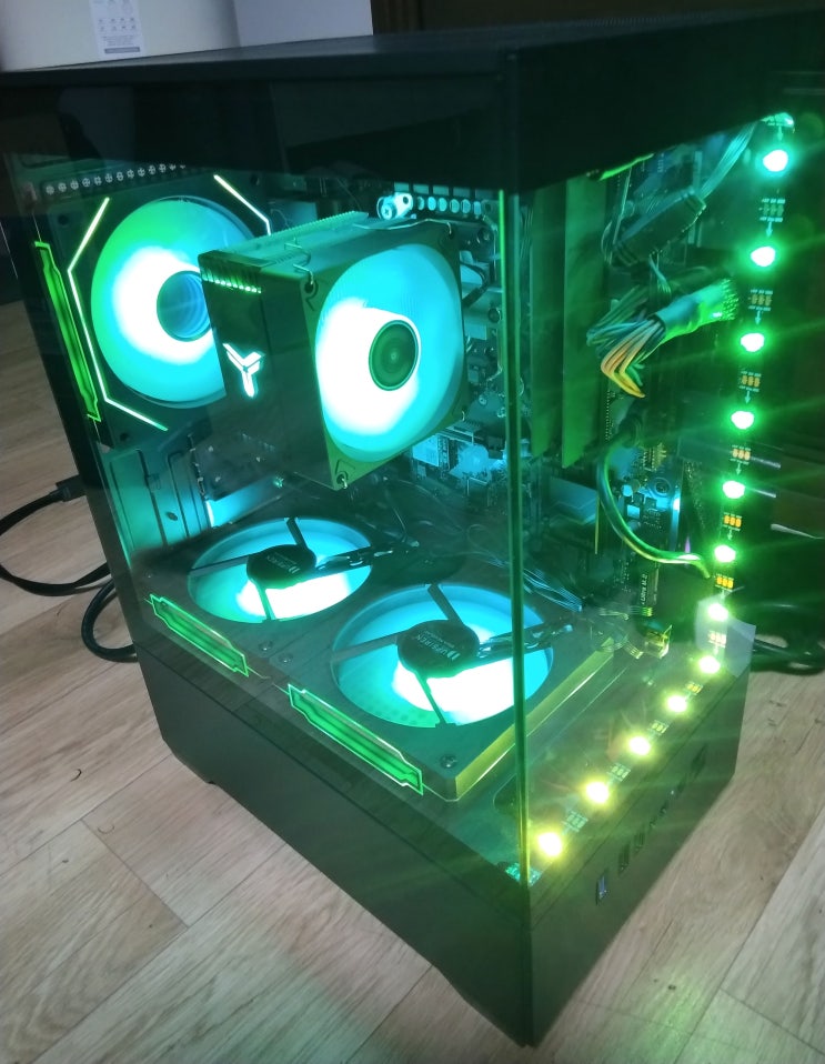 거실용 PC 조립 - I3-14100, ASRock B660M PRO RS, DAVEN AQUA Lite, 기타 등등 : 네이버 블로그