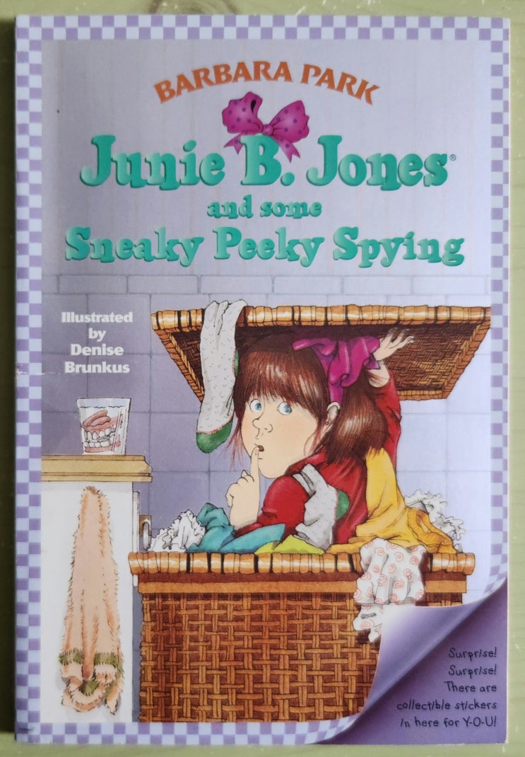 영어 챕터북 주니비존스 Junie B. Jones and some Sneaky Peeky Spying : 네이버 블로그