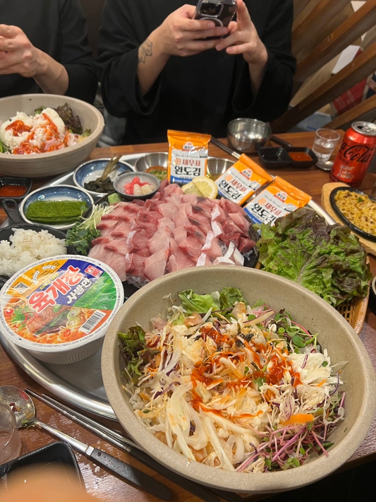 성남 모란역 맛집 회집 추천 총각네회집 산지직송 대방어 맛있어요 : 네이버 블로그