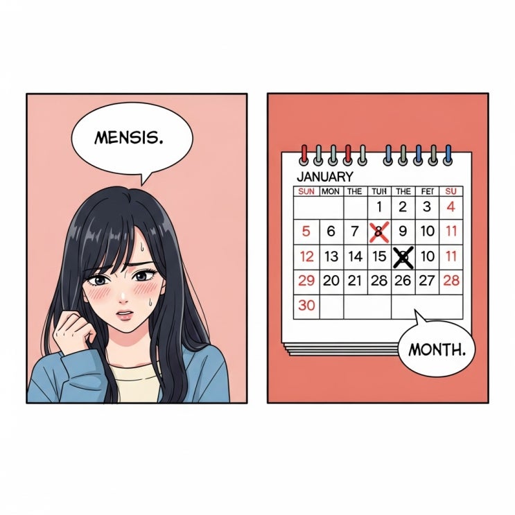 생리(生理), 월경 영어로 / 멘스 menses, menstruation, period 뜻, 차이 / menstrual ...