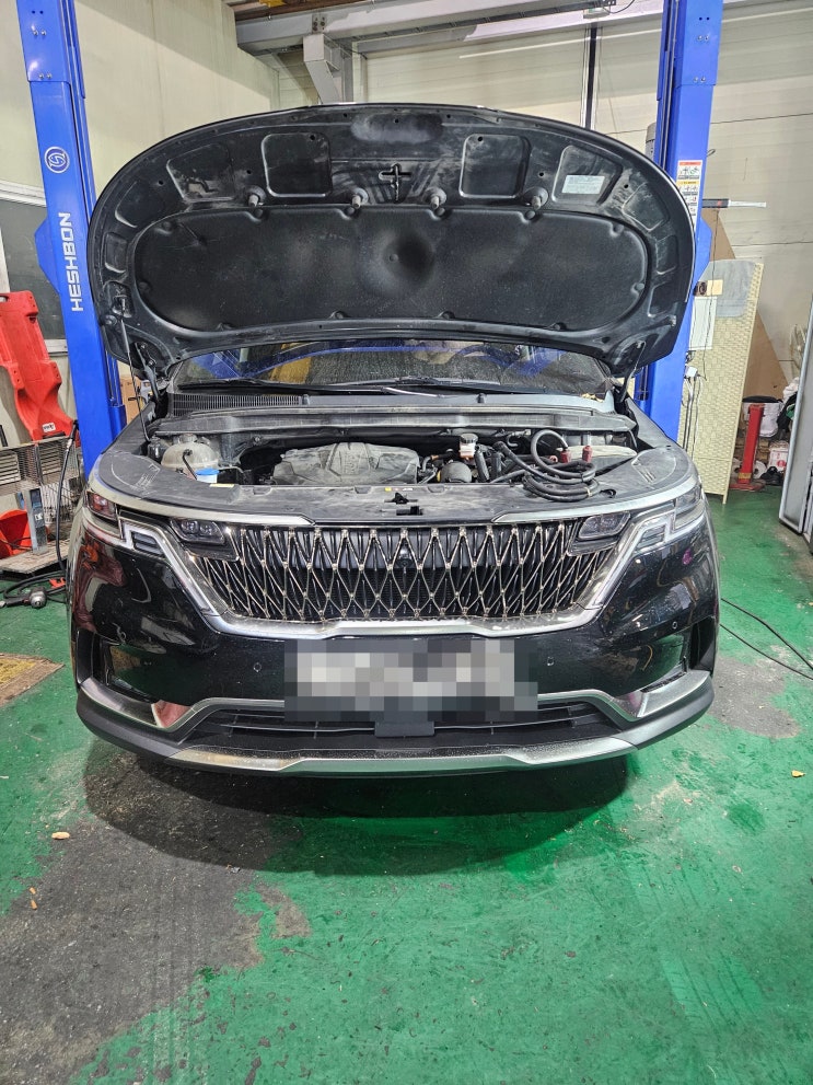 카니발 KA4 2.2 디젤 겉벨트말려들어감 엔진수리 엔진보링 : 네이버 블로그