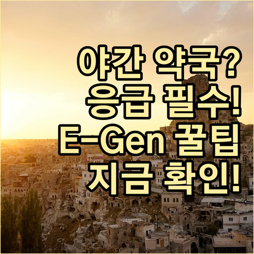 야간·공휴일 약국 운영 시간, 응급의료포털 E-Gen 검색 방법 : 네이버 블로그