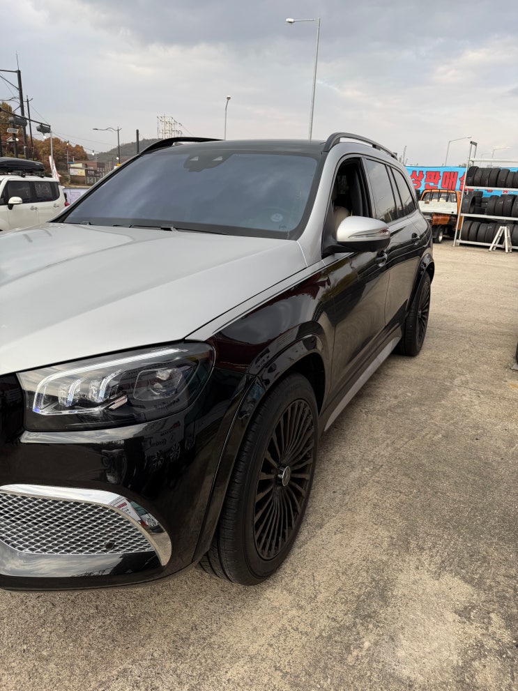 의정부 벤츠 GLS 마이바흐 타이어교체 285/45R22·325/40R22 한국 S1 에보Z AS X 장착 : 네이버 블로그