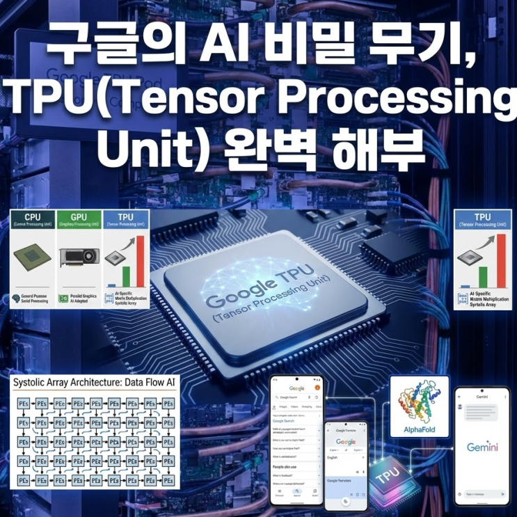 구글의 AI 비밀 무기, TPU(Tensor Processing Unit) 완벽 해부 : 네이버 블로그