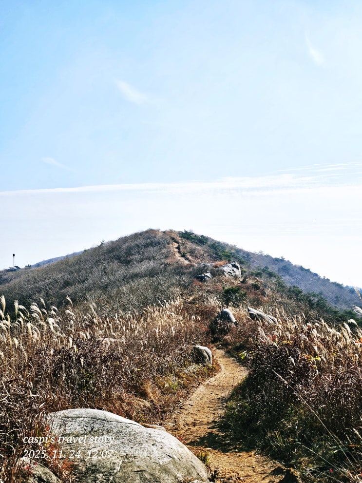 다 가진 산 ⛰️ 단풍 동백 기암괴석 억새 바다 신들의 정원 ️ 장흥 천관산 등산 코스 : 네이버 블로그