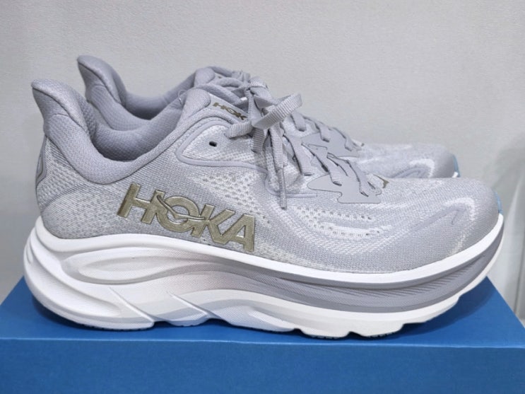 HOKA 호카 클리프톤 10 애쉬그레이/포기그레이 러닝화 245mm 후기 : 네이버 블로그