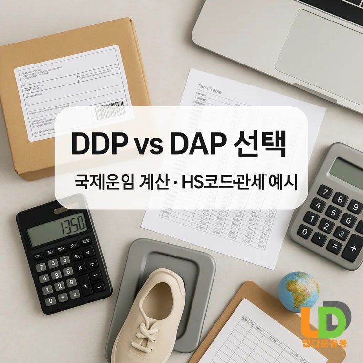 DDP vs DAP 선택, 국제운임(해상·항공·특송) 계산, HS코드와 관세 : 네이버 블로그