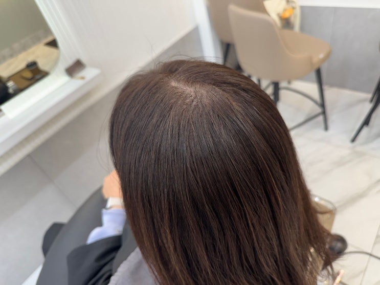 신중동역미용실 새치염색하고왔어요 : 네이버 블로그