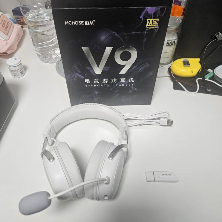 Mchose V9 Pro 마이콩 헤드셋 내돈내산 솔직 후기 : 네이버 블로그