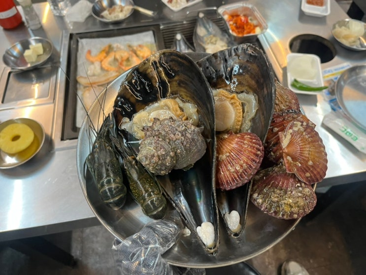 [부산/정관]조개창고(고기+조개 무한리필) : 네이버 블로그
