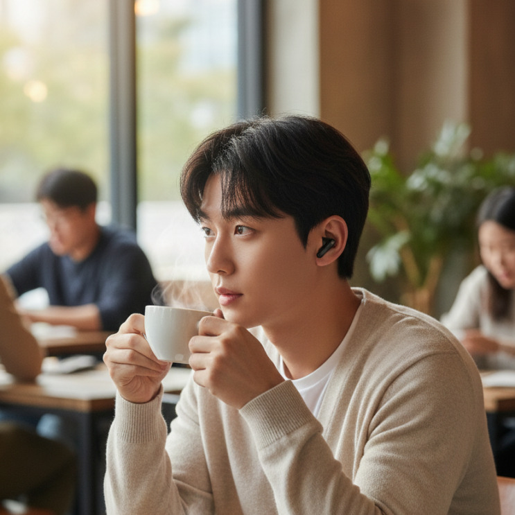 블루투스 이어폰 추천 노이즈 캔슬링 탑재한 가성비 러닝 이어폰, 지노바 PureTune : 네이버 블로그