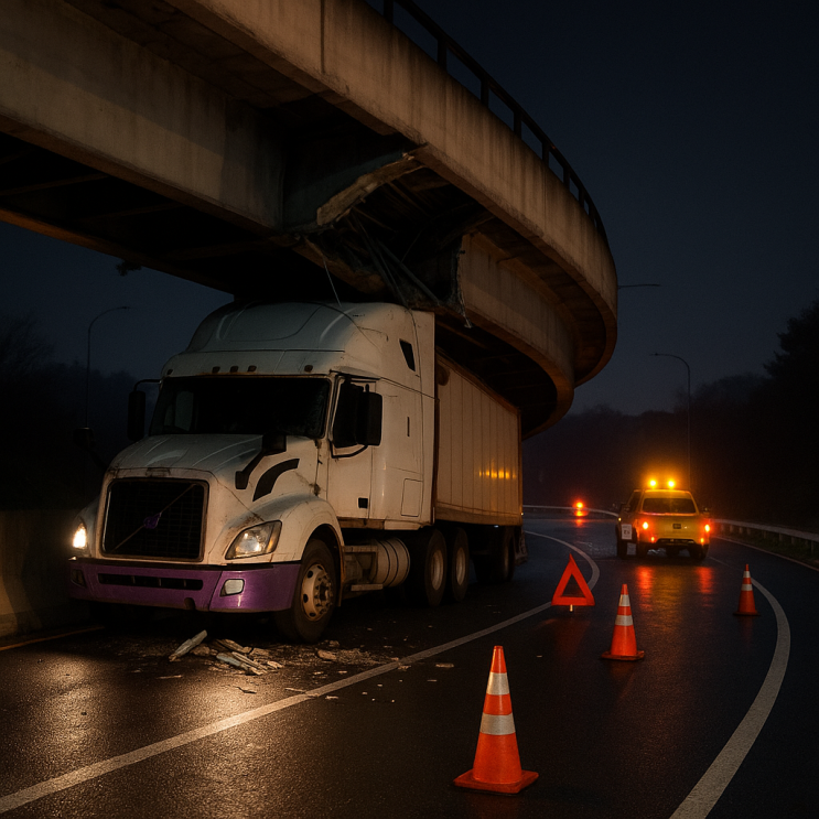 북수원 나들목 램프 천장 구조물 파손으로 통행 제한 : 네이버 블로그