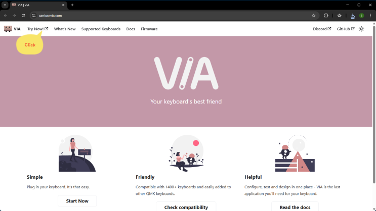 VIA connection Keychron K1 Pro : 네이버 블로그