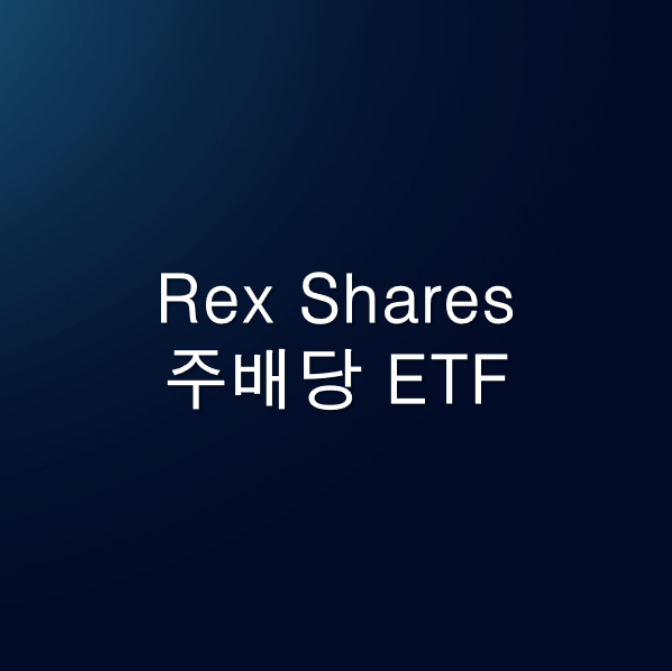 Rex Shares (렉스 쉐어스) 주배 ETF: 숨겨진 고배당 강자의 비밀과 신규 5종 분석 : 네이버 블로그