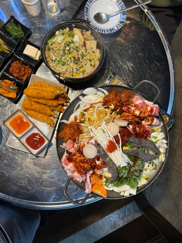 광코 술집 대패짜글이 맛집 오밤포장마차 : 네이버 블로그