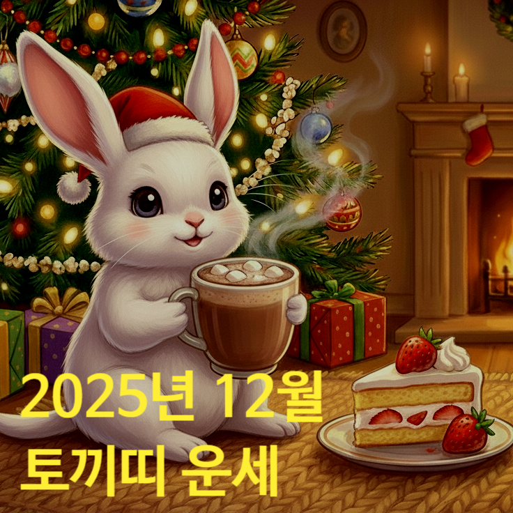 2025년 12월 토끼띠 운세, 연말 마무리와 새 출발 준비하세요! : 네이버 블로그